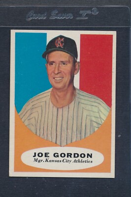 1961 Topps #224 Joe Gordon Athletics NM *9677 | eBay