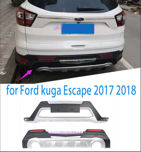 Front Rear Bumper Board Guard Protector Fit for Ford kuga Escape 2017 ...