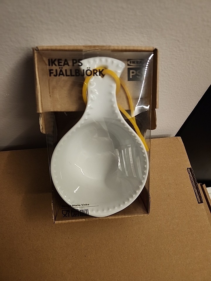 IKEA PS FJALLBJORK Porcelain Cup with Yellow Strap MARIA VINKA GUKSI ...