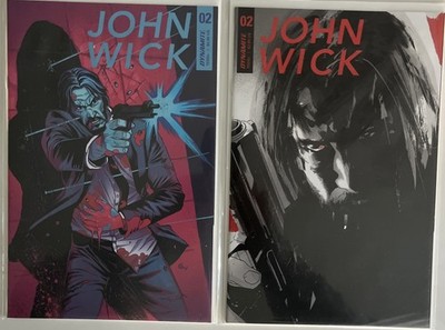 John Wick #2 + Variant Covers B & D Jock , NM | eBay