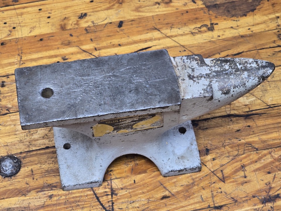Vintage Village Blacksmith 7 Lb Mini Anvil | eBay