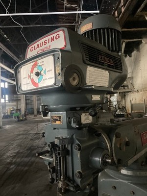 Clausing Kondia FV-1 Vertical Milling Machine Replacement Head 3 hp R8 ...