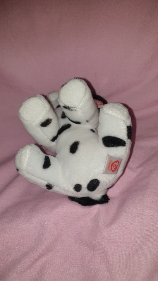 Ty Beanie Boo Boos Catcher Dalmatian Dog Soft Toy Cuddly Plush Stuffed ...