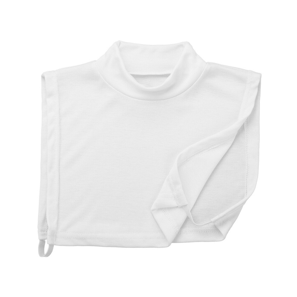 Women Men Detachable Dickey False Mock Collar Neckline Fake Neck Bib ...