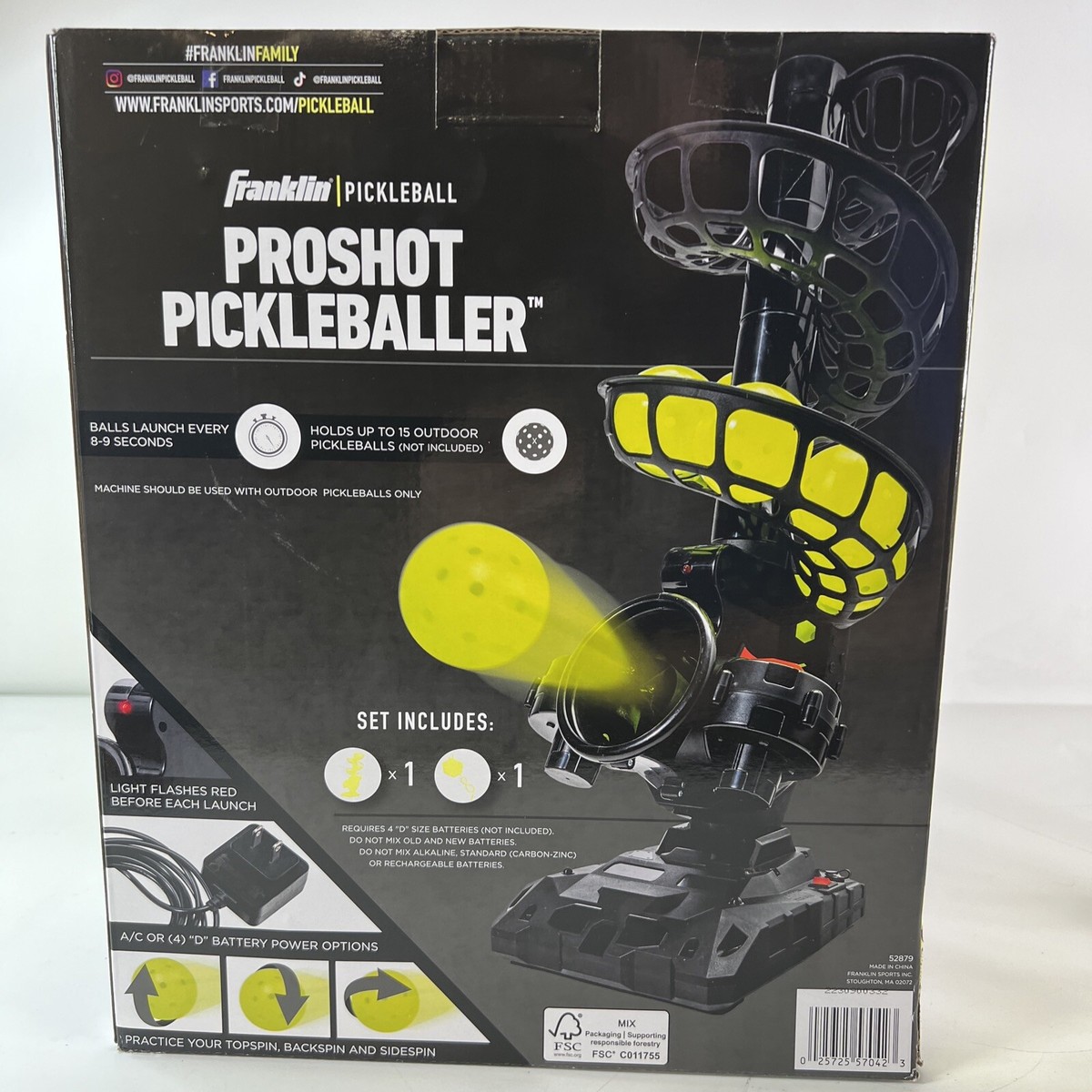 franklin pickleball launcher, summer break gifts for kids bulk