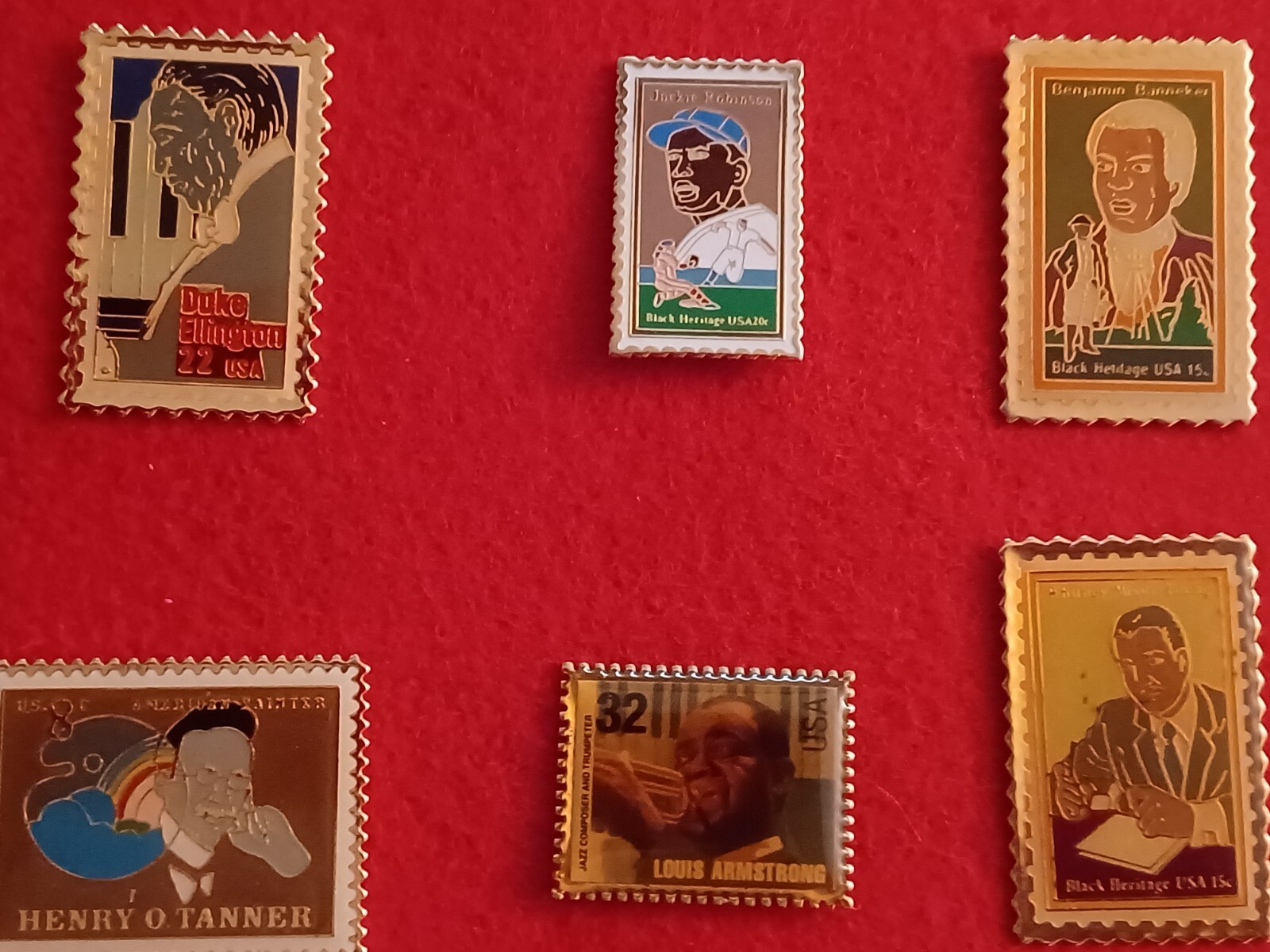 USPS BLACK HERITAGE STAMP PIN FRAMED COLLECTION | eBay