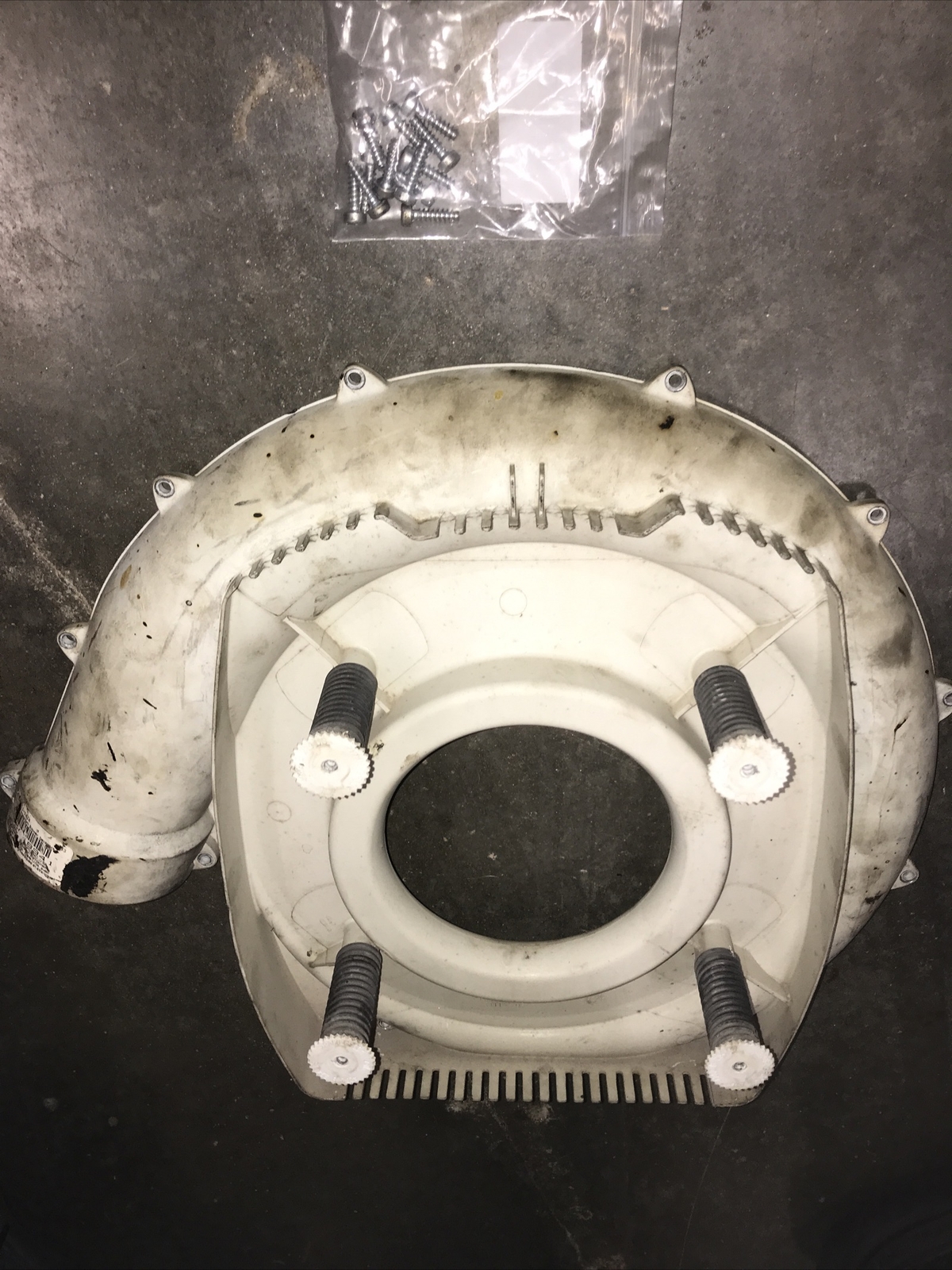 Stihl BR600 Backpack Blower Fan Housing OEM Platte Bolts Springs ...