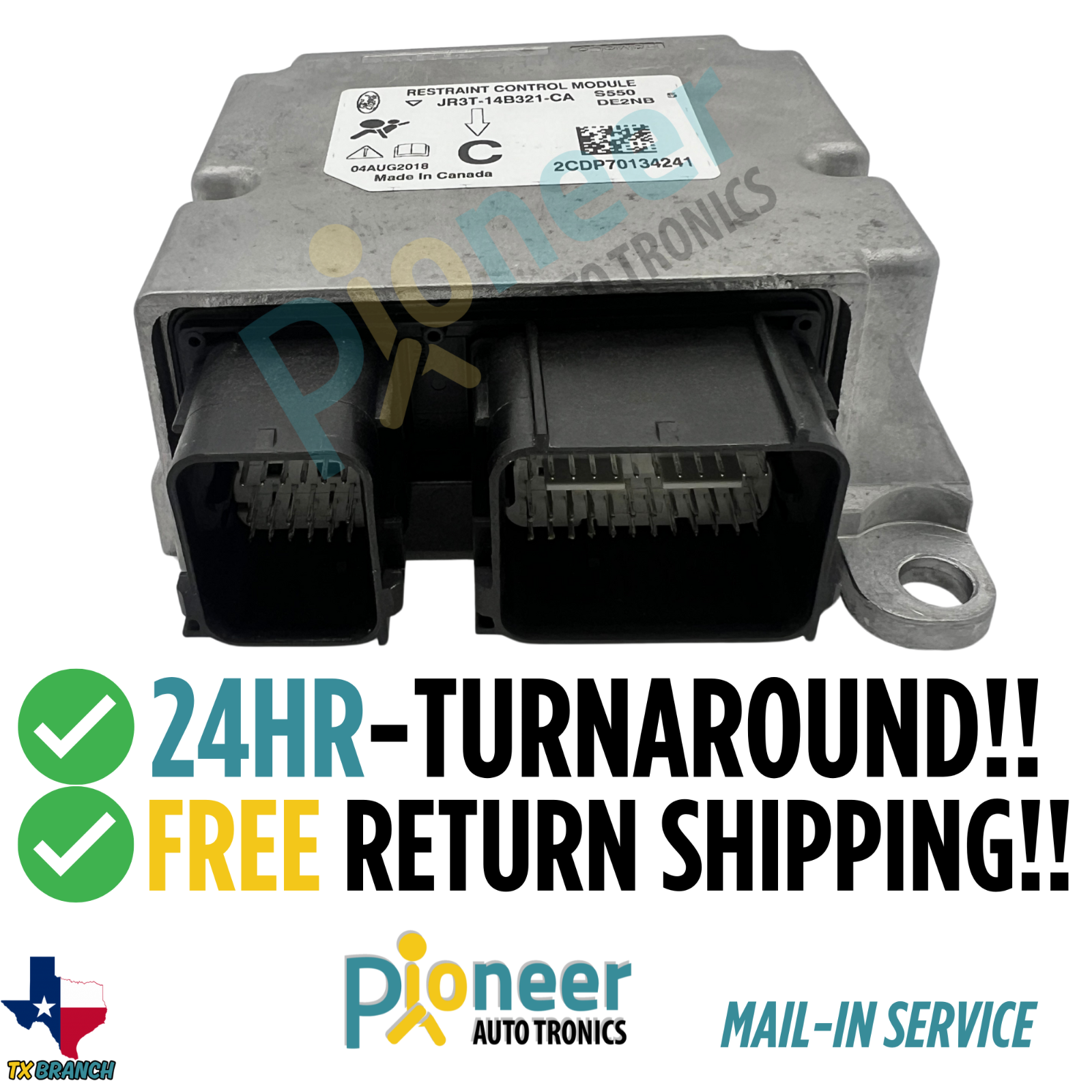 Fit All OEM Ford Models Airbag RCM Restraint Control Module Reset ...