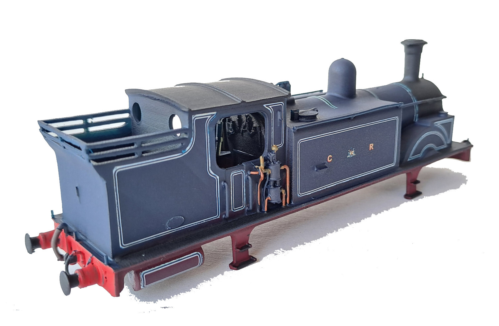 00 scale Caledonian class 439 044T to fit Margate Hornby M7 chassis | eBay