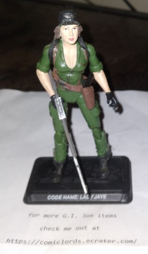 Lady Jaye V6 100% Complete 25th Anniversary GI JOE GIJOE G.I. Joe ...