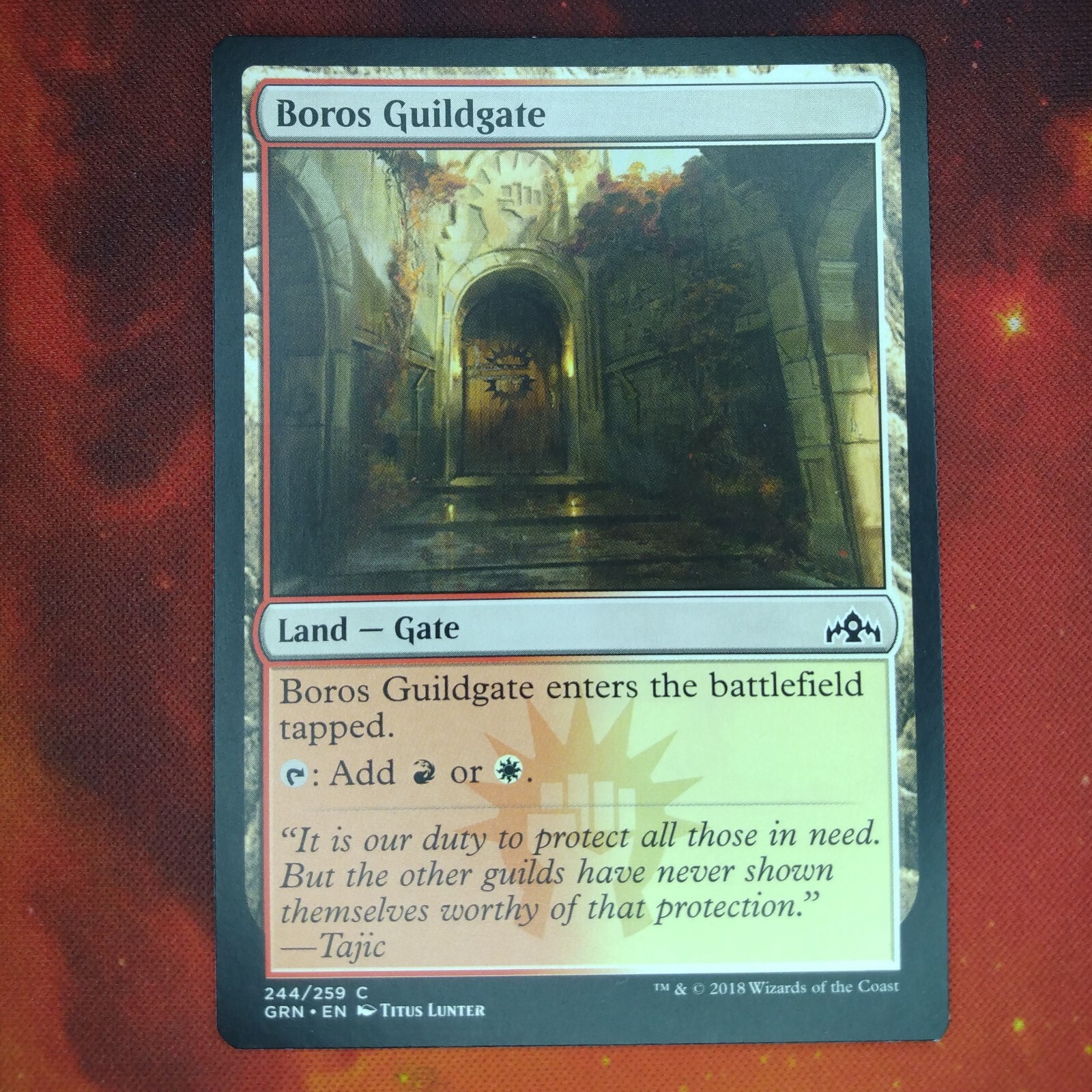 Boros Guildgate (244) | MtG Magic Guilds of Ravnica | English |Near ...