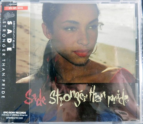 Sade - Stronger Than Pride/1988 the 3rd Studio Album Japan CD, OBI ...