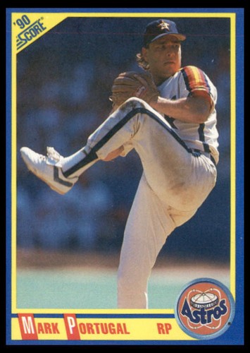 1990 Score #552 Mark Portugal Houston Astros Baseball Card | eBay