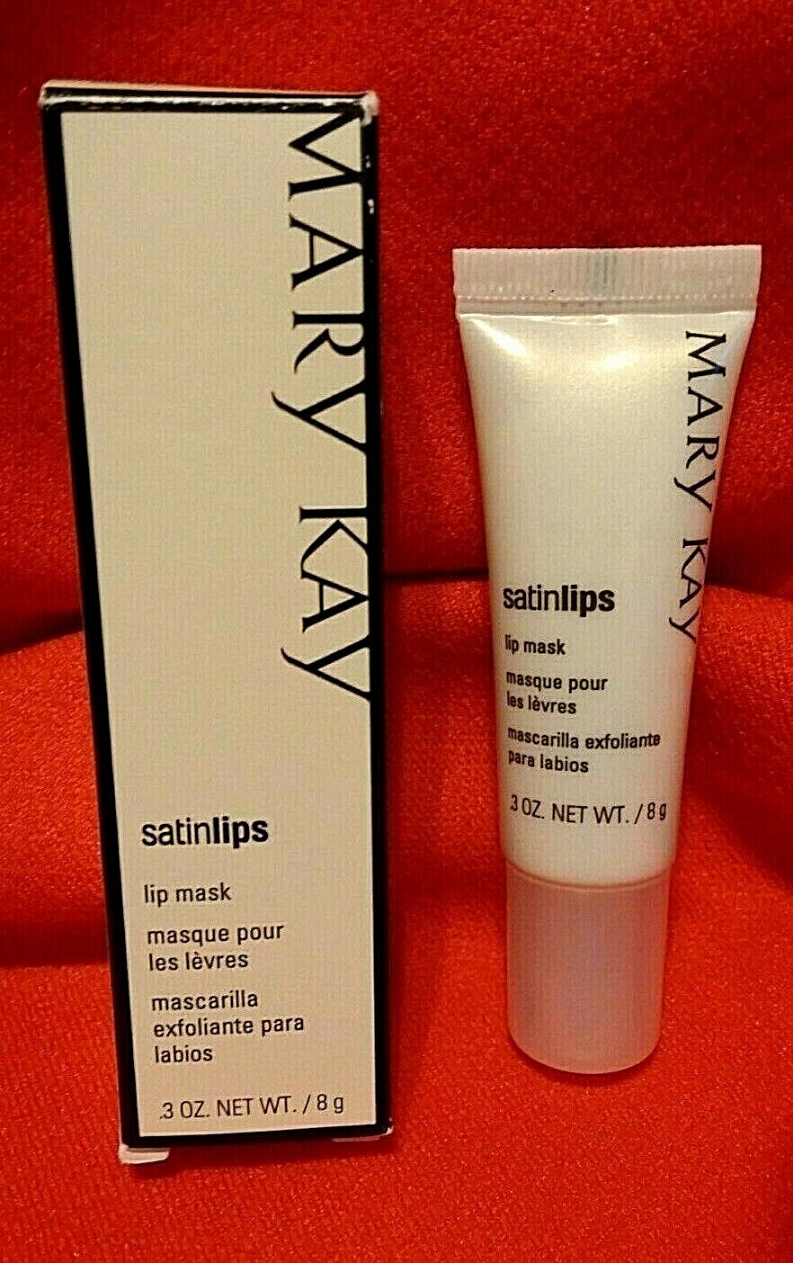 Mary Kay Satin Lips LIP MASK Fragrance-Free, Full Size .3oz New in Box ...