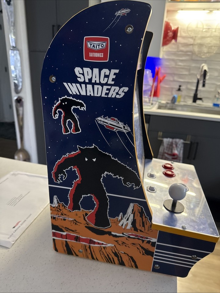 Arcade 1up Space Invaders Countercade Counter Cade Machine Tested ...