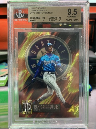 1995 Pinnacle Team Pinnacle Dufex-AL #TP7 Ken Griffey Jr. Barry Bonds BGS 9.5 | eBay