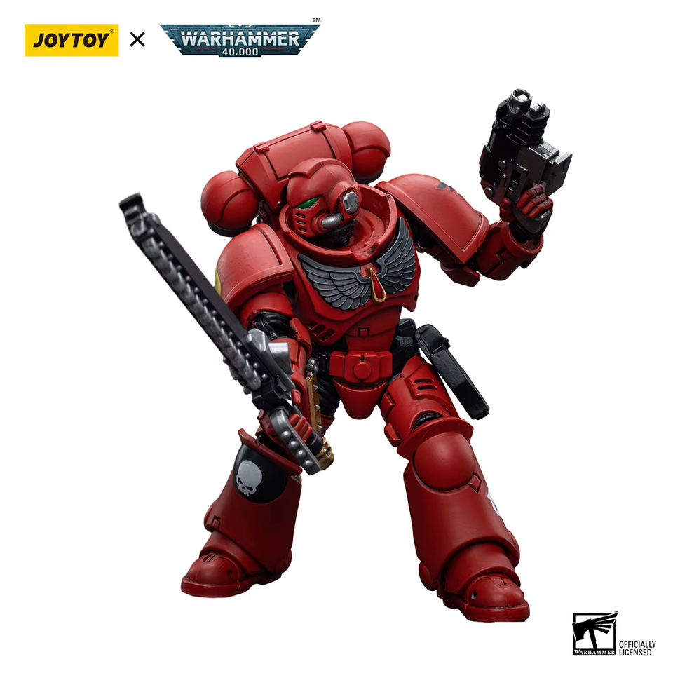 JOYTOY Warhammer 40K 1/18 Action Figure Blood Angels Intercessors Anime ...