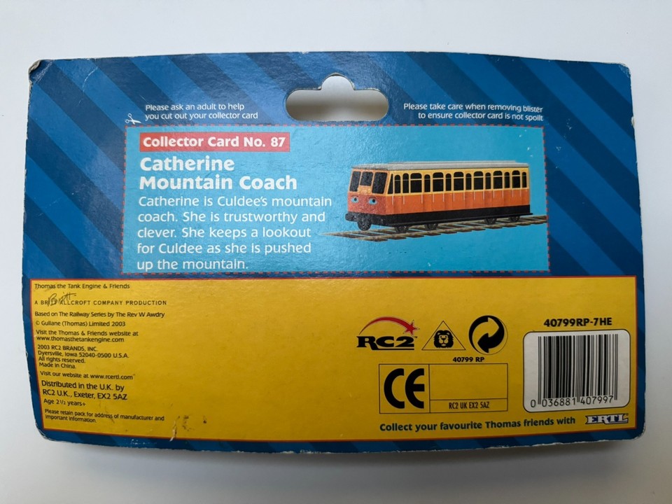 Thomas and Friends Catherine Mountain Coach by ERTL (2003) | eBay