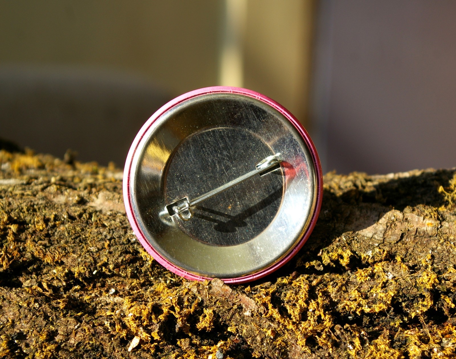 I Get Personal With My Mainframe OMNILINK Pink Pin 2 1/4" Pinback ...