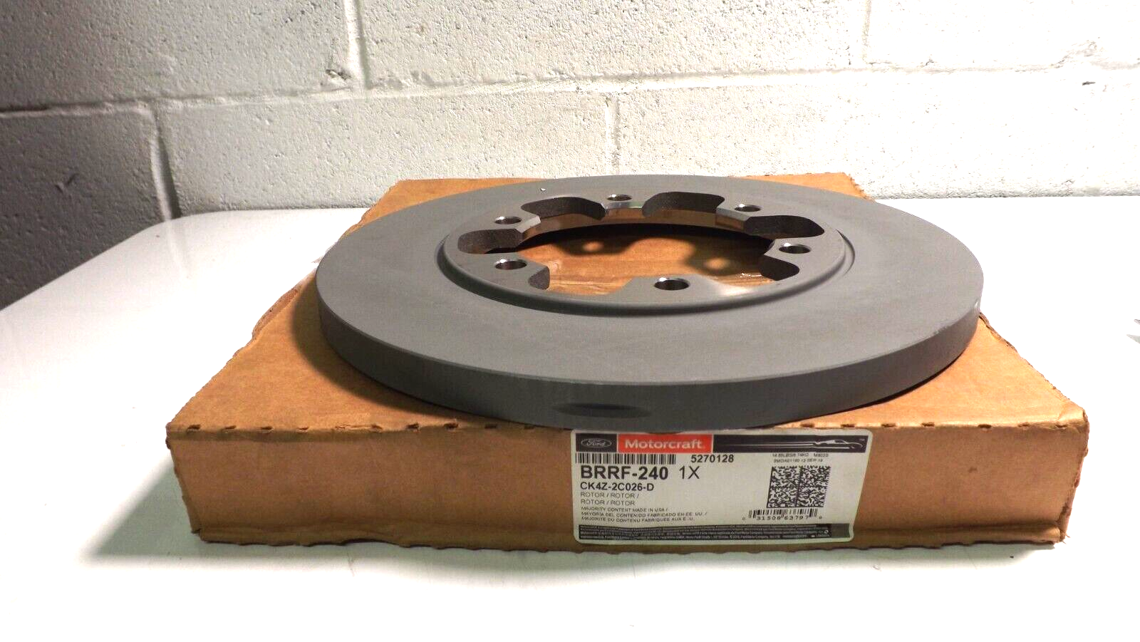 Disc Brake Rotor Motorcraft BRRF-240 for sale online | eBay