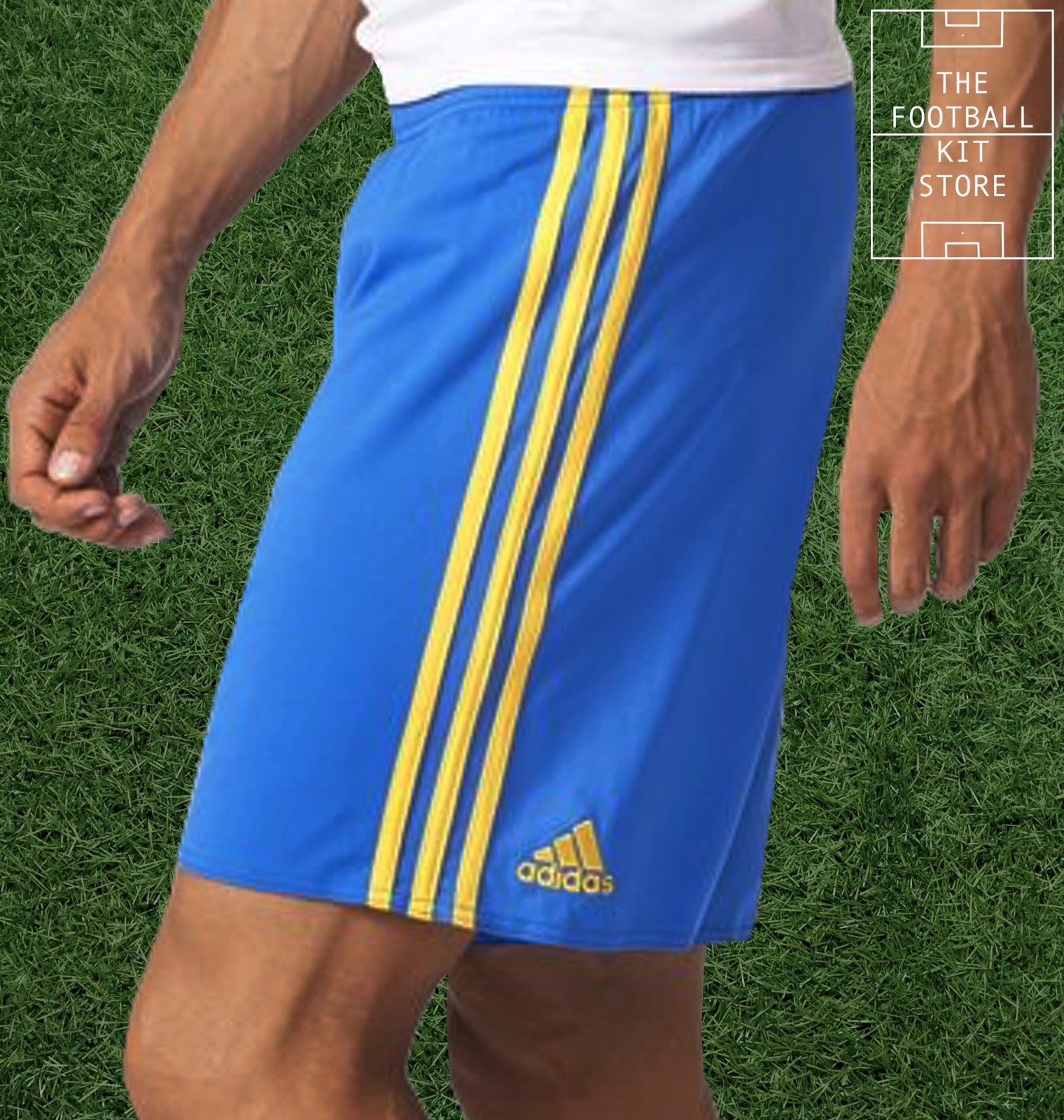Sweden Home Shorts - Official adidas SVFF Football Shorts - Mens - All ...