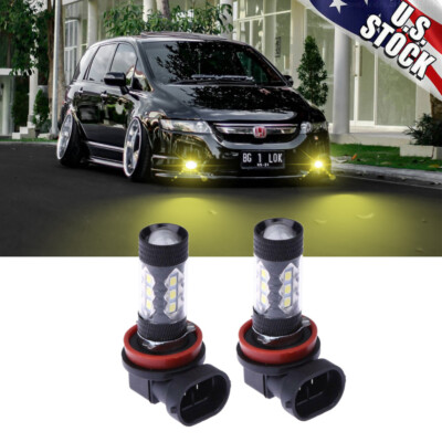 For Honda Odyssey 2005 2010 - 2x H11 LED Fog Light Driving Bulbs DRL ...