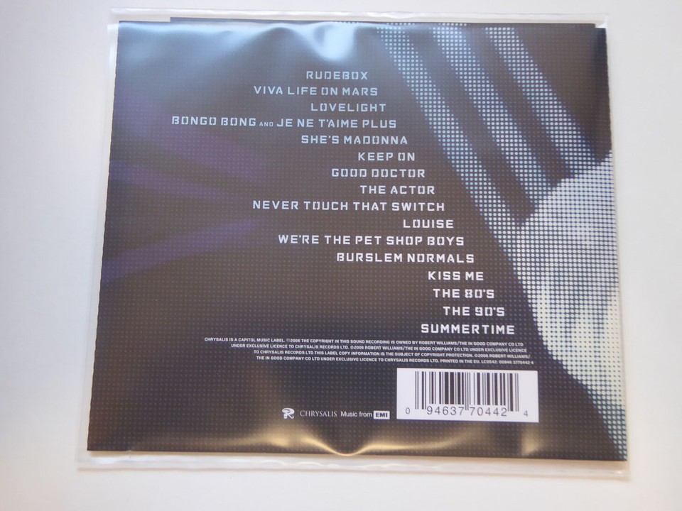 ROBBIE WILLIAMS : Rudebox > VG+ (CD) 94637704424 | eBay