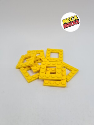 LEGO LOT 8 X FRAME PLATE 4X4 JAUNE REF 64799 / 4549896 *NEUF* | eBay