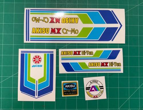 Akisu MX Bmx sticker decals | eBay