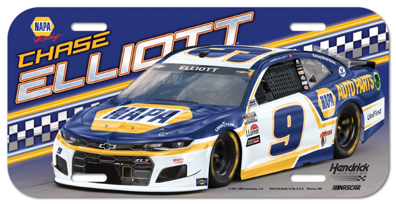NASCAR Plastic License Plate (Choose Driver) | eBay