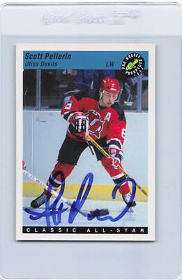1993 Classic #90 Scott Pellerin Devils Signed Auto *J7399 | eBay