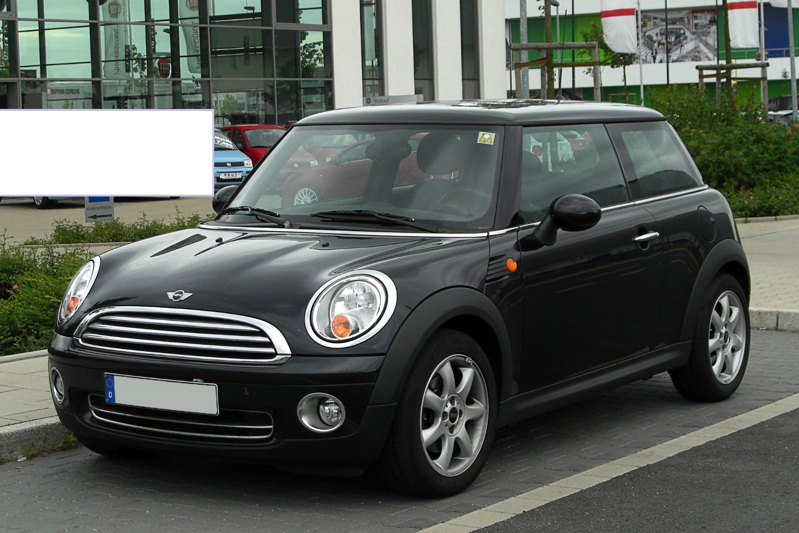 2006-13 MINI COOPER ONE R56 HINTEN BEIFAHRERSEITE SÄULENABDECKUNG ...