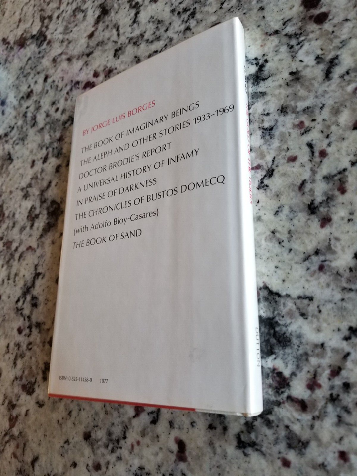 Jorge Luis Borges - The Gold of the Tigers - Poems - 1st Edition ...