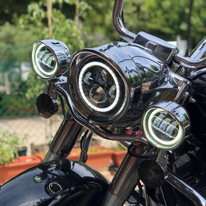 Motorcycle Headlight Design DOT LED Headlight | Harley Motorcycle