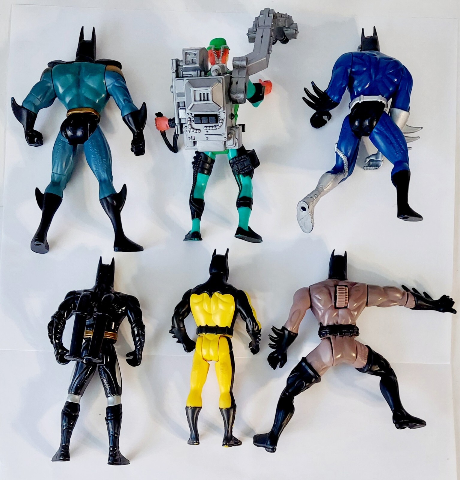 1990s DC Comics Kenner Batman Action Figures. Lot of 6 and accessories ...