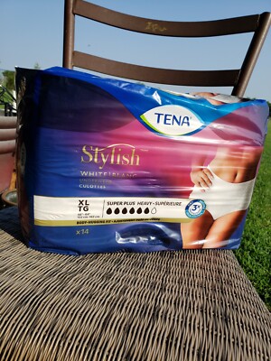 Tena Stylish XL Incontinence Underwear Super Plus Heavy Absorbency ...