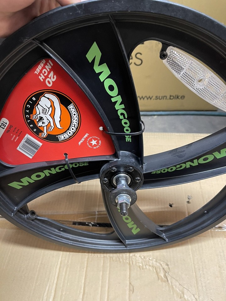 Mongoose Black 20" BMX Mag Wheel | eBay