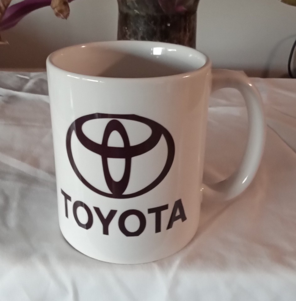 Toyota Mugs material ceramic 11 oz | eBay