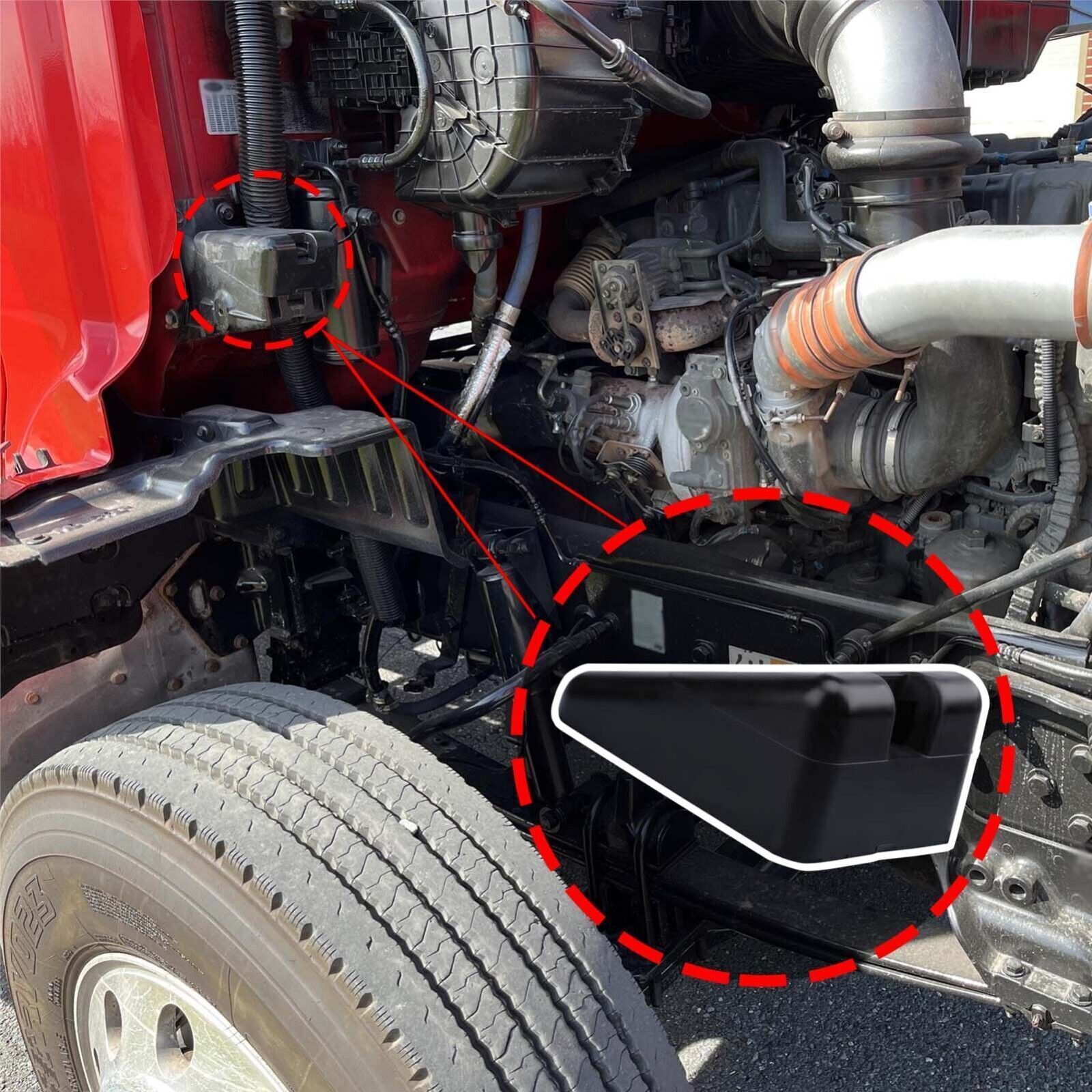 L85-6081 Hood Bumper Support For Peterbilt 567 579 Kenworth T680 T880 ...