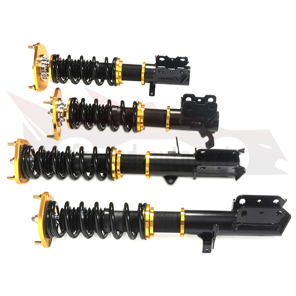 Yellow Coilovers Struts Shocks Suspension Kits For 1988-1999 Toyota For ...