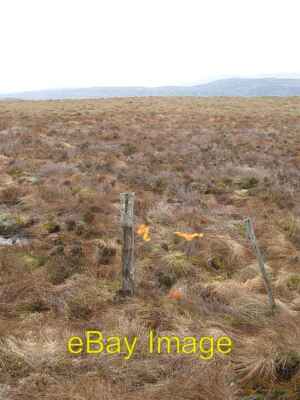 Photo 6x4 Survey transect Beinn Domhnaill Taped line across the moor ...