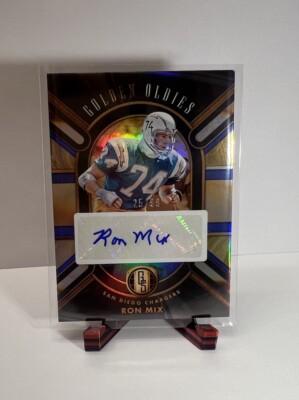 2024 Panini Gold Standard Ron Mix Auto /99 Golden Oldies Charges #GO ...