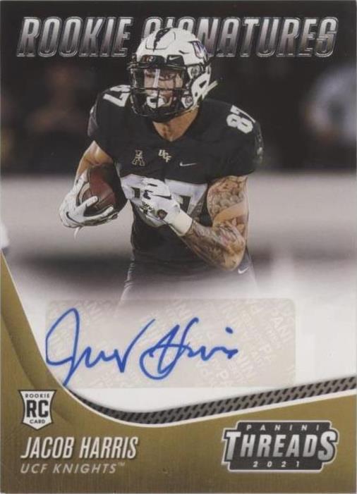 2021 Panini Chronicles Draft Picks - Threads Rookie Signatures Jacob ...