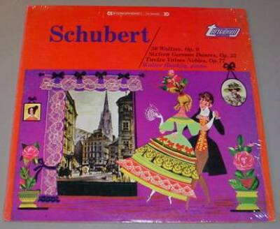 SCHUBERT WALTZES, GERMAN DANCES LP - Walter Hautzig | eBay