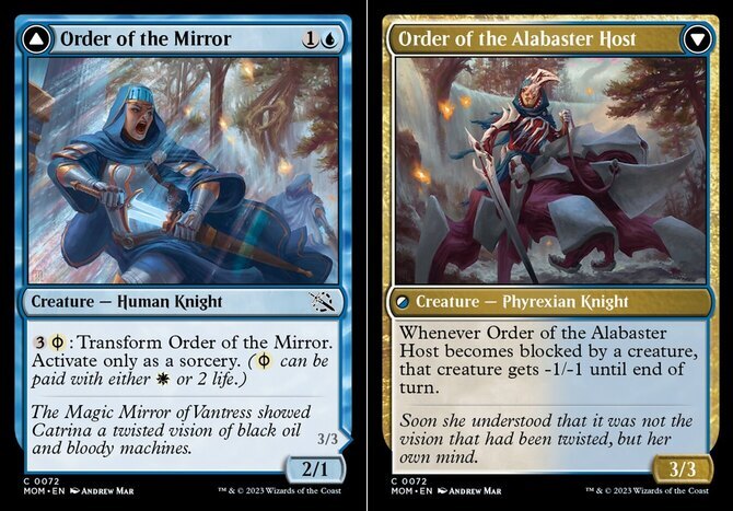 Order of the Mirror // Order of the Alabaster Host X4 (March of the Machine (202 | eBay