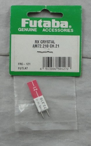 Futaba 72mhz Channel 21 CH21 FRC-121 AM Receiver Crystal 72.210mhz ...