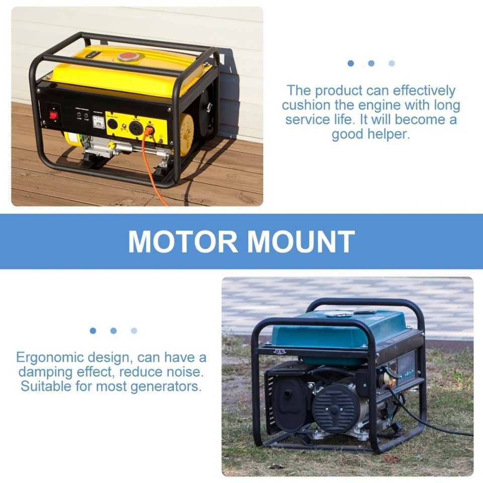 4pcs generator engine mount Motor Mounts Motor Mounts generator anti ...
