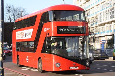 New bus for London - Borismaster LT288 6x4 Quality Bus Photo B | eBay UK