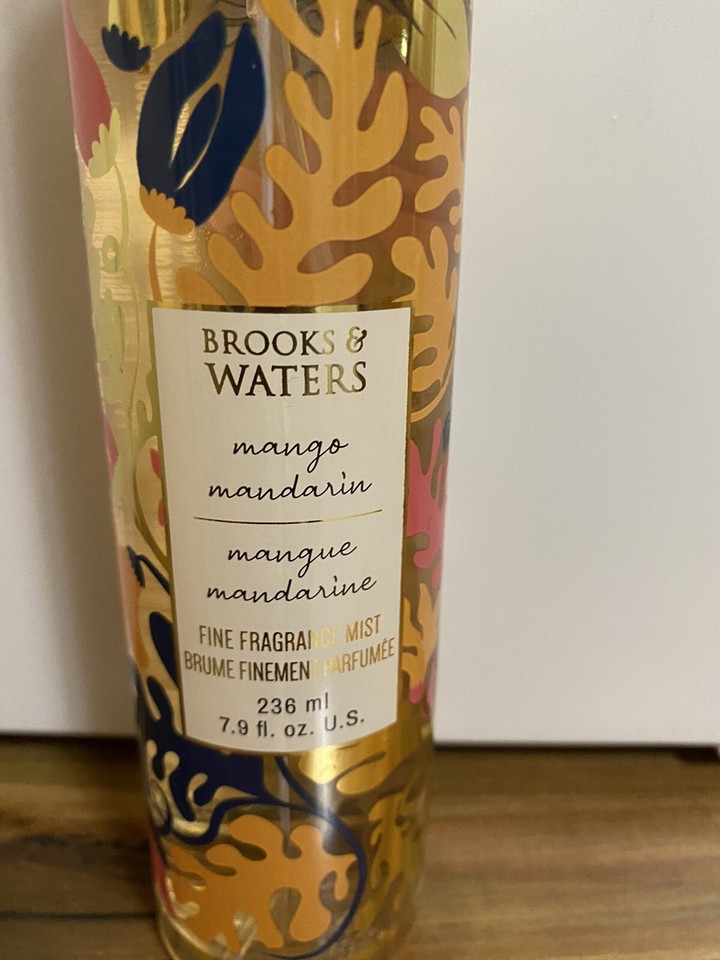 Brooks & Waters Mango Mandarin Fine Fragrance Mist,BRUME FINEMENT ...
