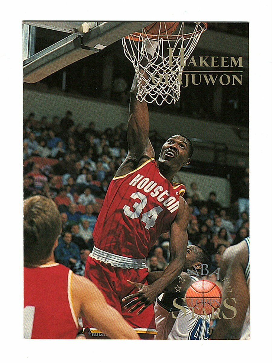 HAKEEM OLAJUWON TOPPS STARS BASKETBALL CARD LOT $$ | eBay